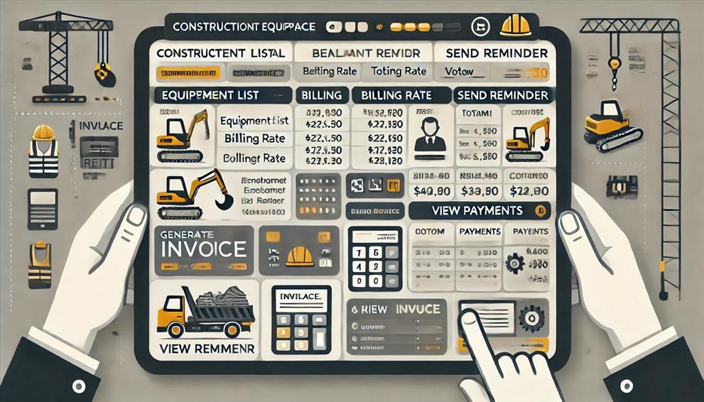 Top Construction Equipment Rental Invoice and Billing Software: Best ...